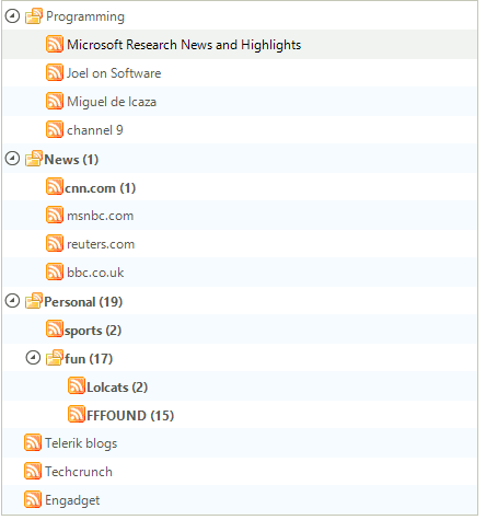 WinForms TreeView Working with Nodes Sorting Nodes - Telerik UI for WinForms