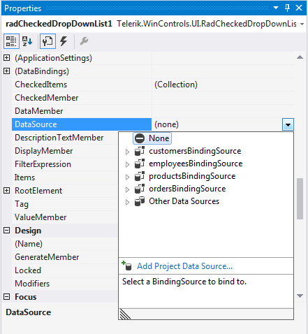 WinForms DropDown and ListControl CheckedDropDownList Populating with ...