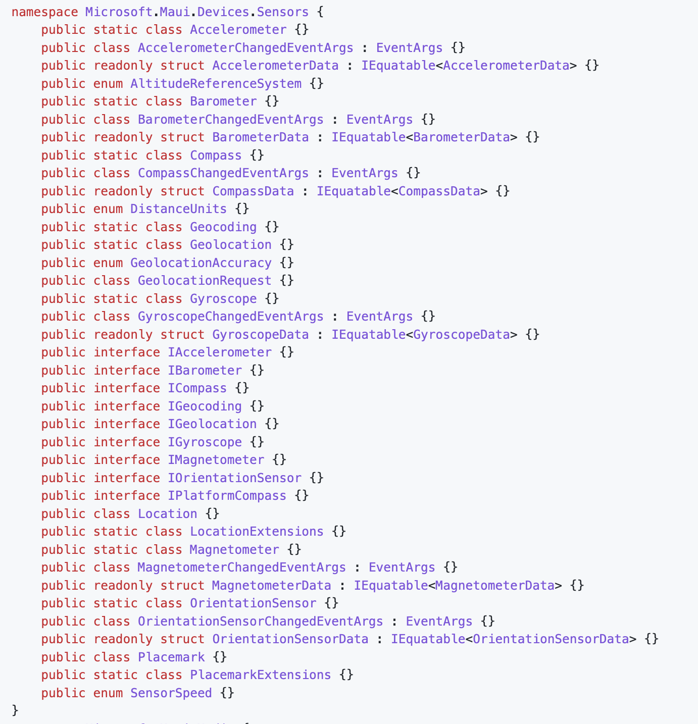 Evolution of Platform API Access With .NET MAUI