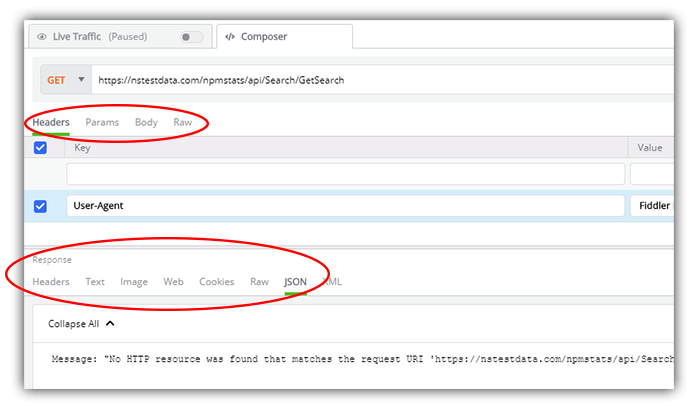 Debugging with Fiddler: Diagnosing a Remote API Failure