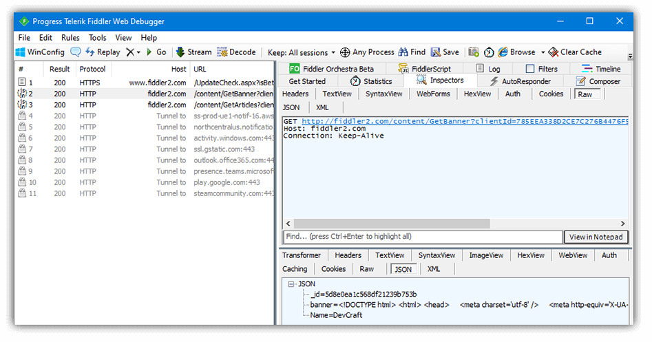 From Fiddler Classic to Fiddler Everywhere