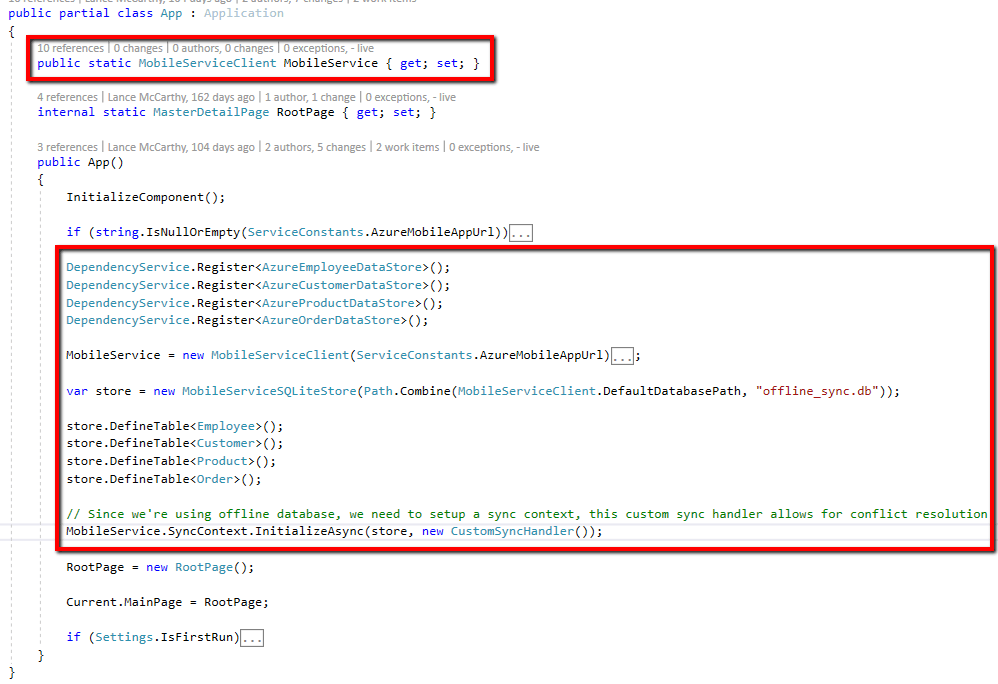 Building a CRM with Xamarin.Forms and Azure Part 2