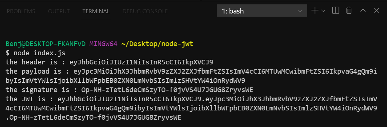 JSON Web Token (JWT) Implementation Using Node.js
