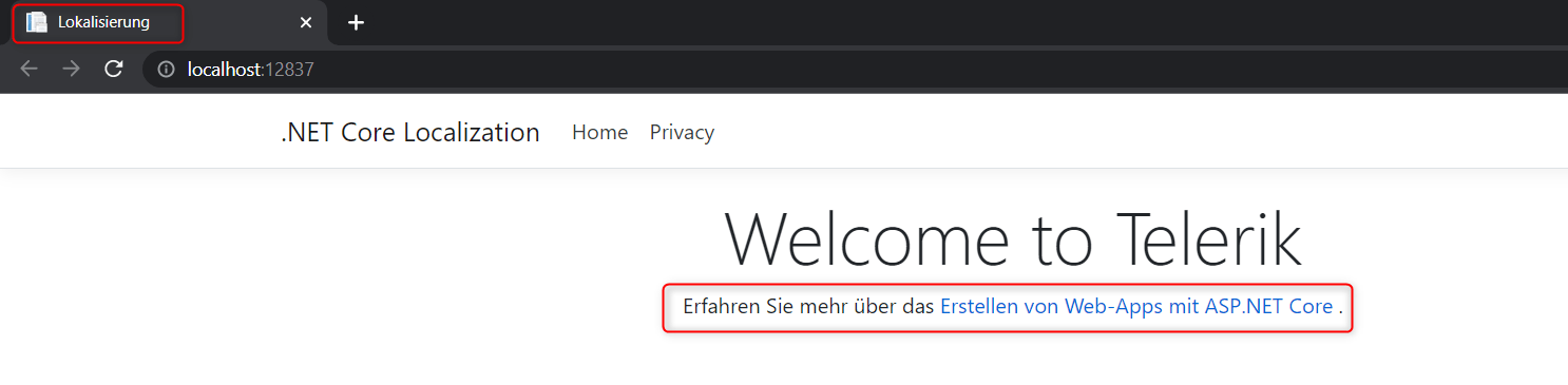 How To Use Localization in ASP.NET Core