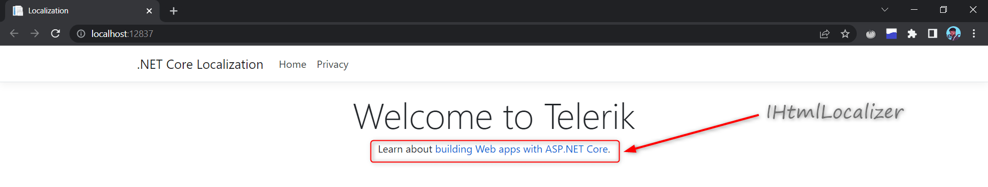 How To Use Localization in ASP.NET Core