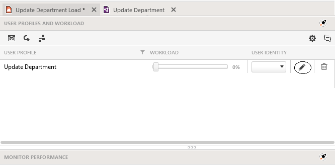 Modifying Your Load Test User Profile
