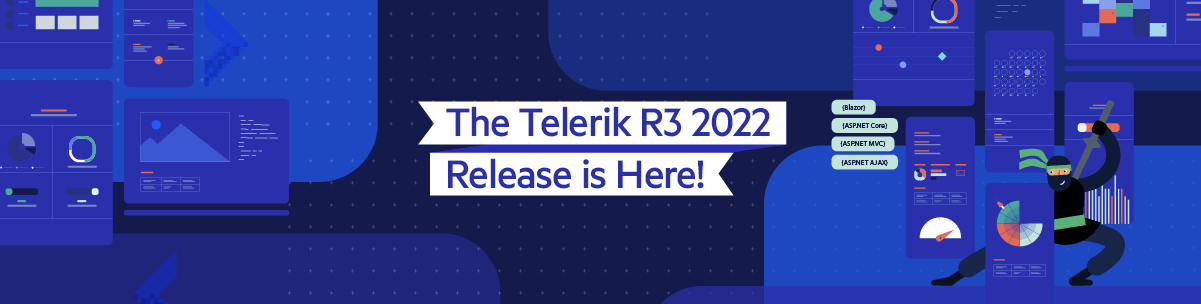 The Telerik, Kendo UI & Test Studio R3 2022 Release is Here!
