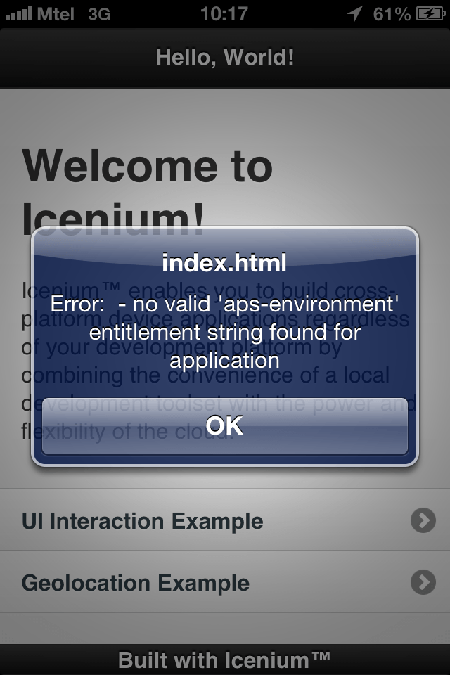 Push Notifications With Cordova & Icenium Push Notifications With Cordova & Icenium