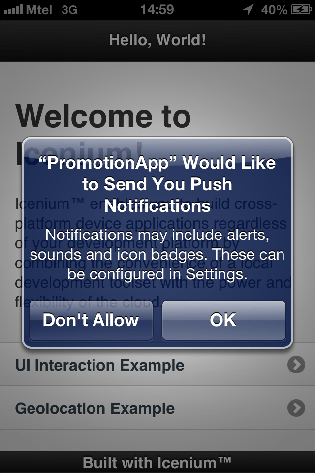 Push Notifications With Cordova & Icenium Push Notifications With Cordova & Icenium