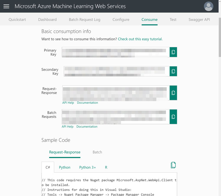 Consuming Azure Machine Learning in ASP.NET Core - Telerik Blogs