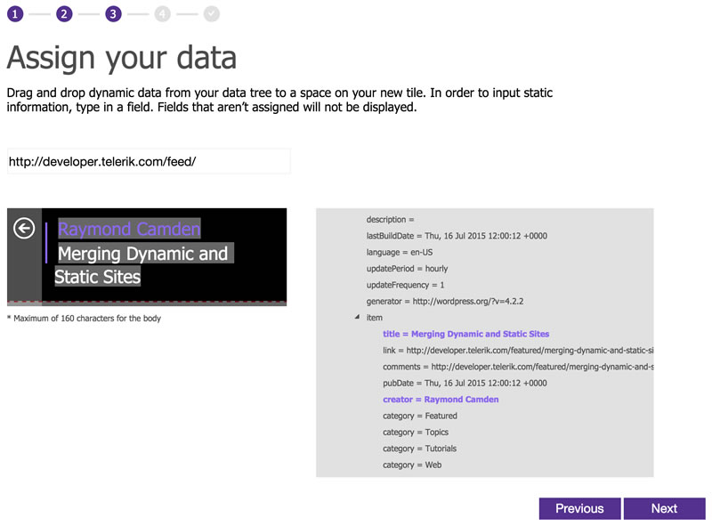 Create a Microsoft Band App with Web Tiles - Telerik Blogs