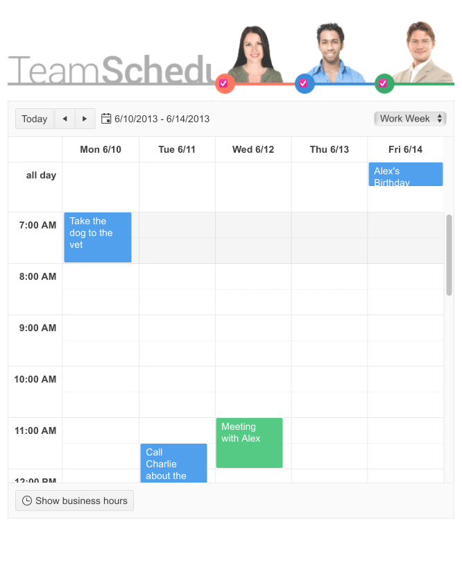 jQuery Scheduler Widget | Kendo UI for jQuery jQuery Scheduler Widget | Kendo UI for jQuery