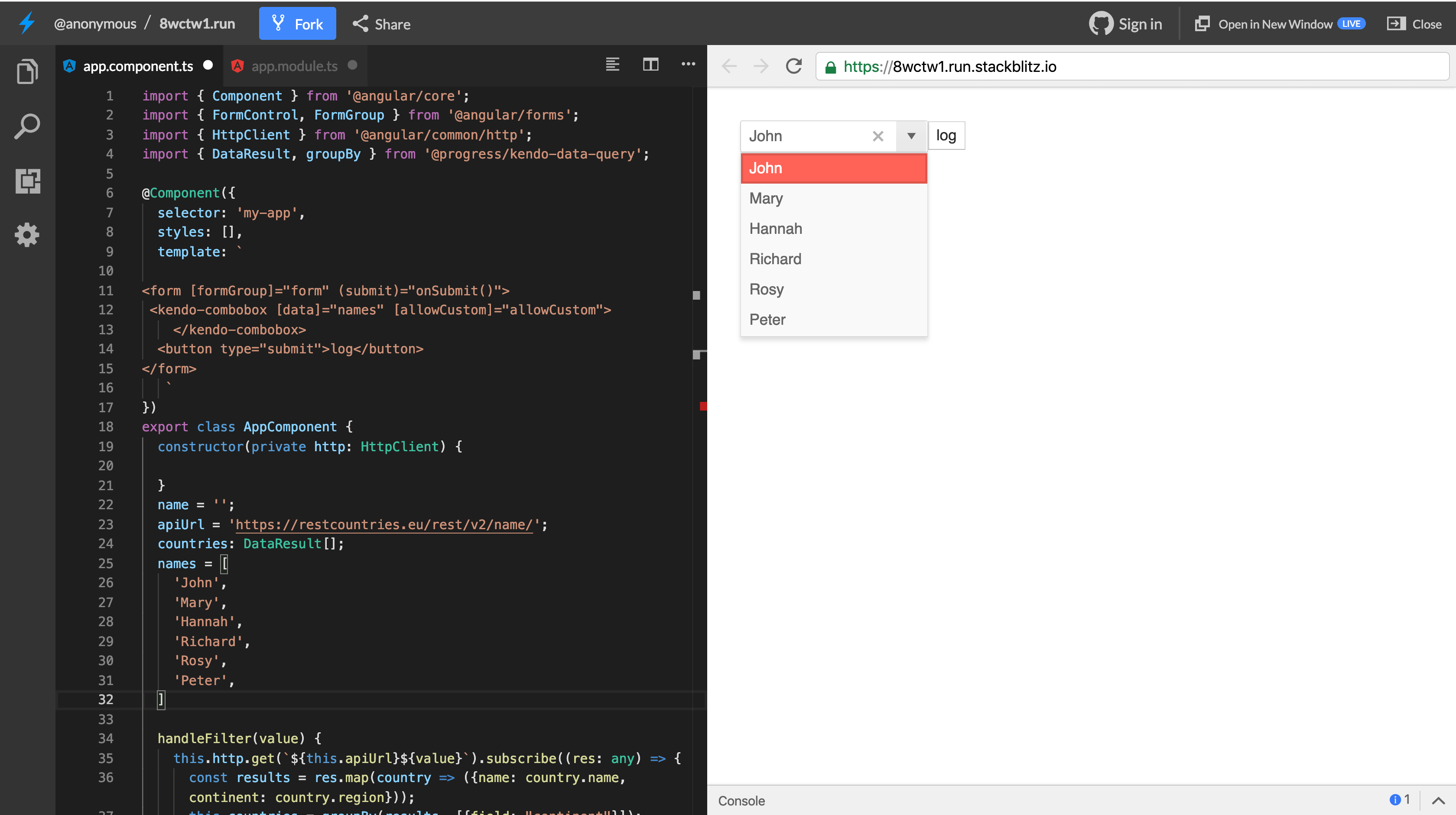 3 Ways to Implement Form Dropdowns in Angular Using Kendo UI