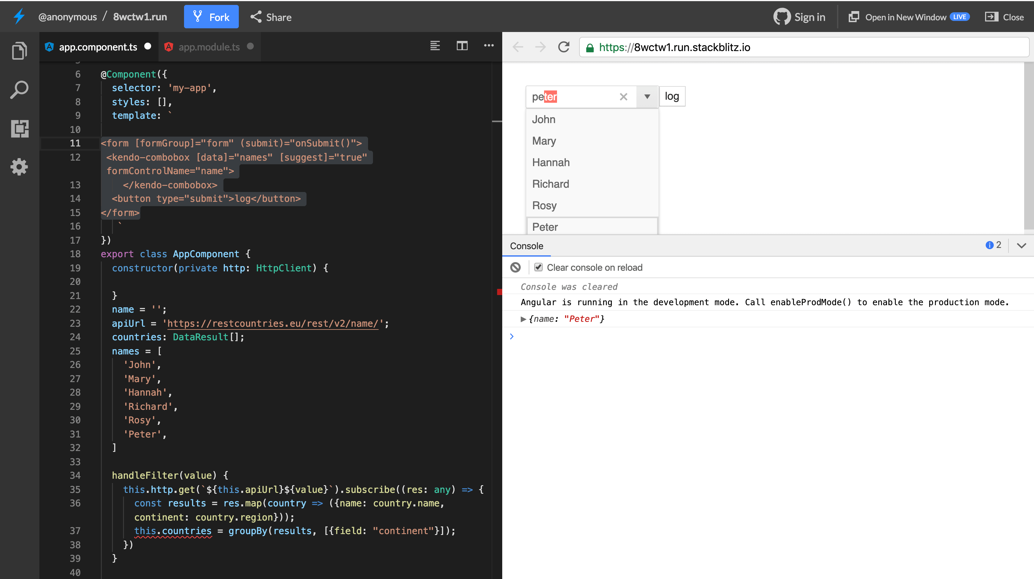 3 Ways to Implement Form Dropdowns in Angular Using Kendo UI