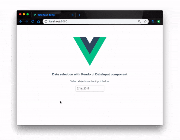 3 Ways To Select Dates In Vue Js Forms Using Kendo Ui