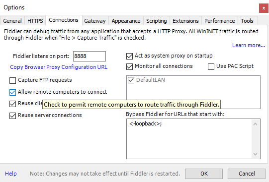 How to: Capture Android Traffic with Fiddler