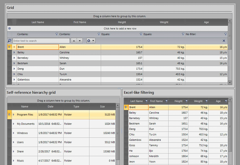 Ui Virtualization Winforms Gridview Control Telerik Ui For Winforms ... Ui Virtualization Winforms Gridview Control Telerik Ui For Winforms ...