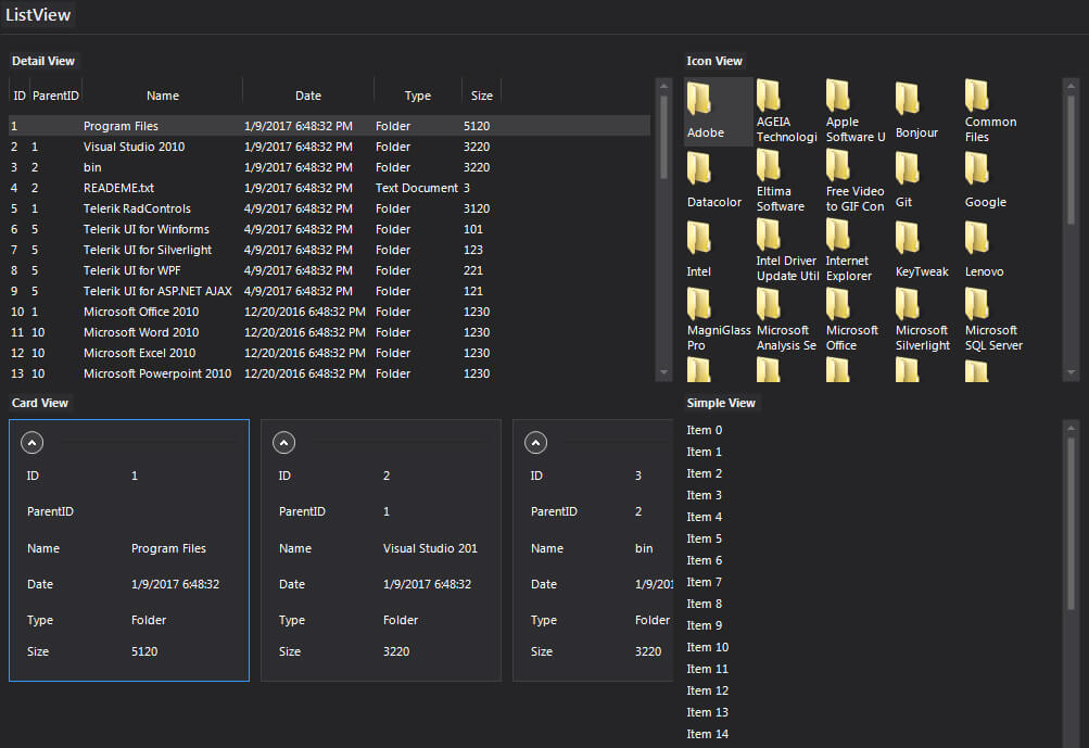 Comprehensive Ui Toolbox Of 130 Controls Telerik Ui For Winforms 4924