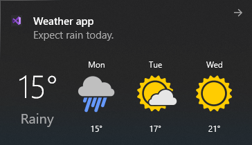 Toast Notifications in Windows Forms